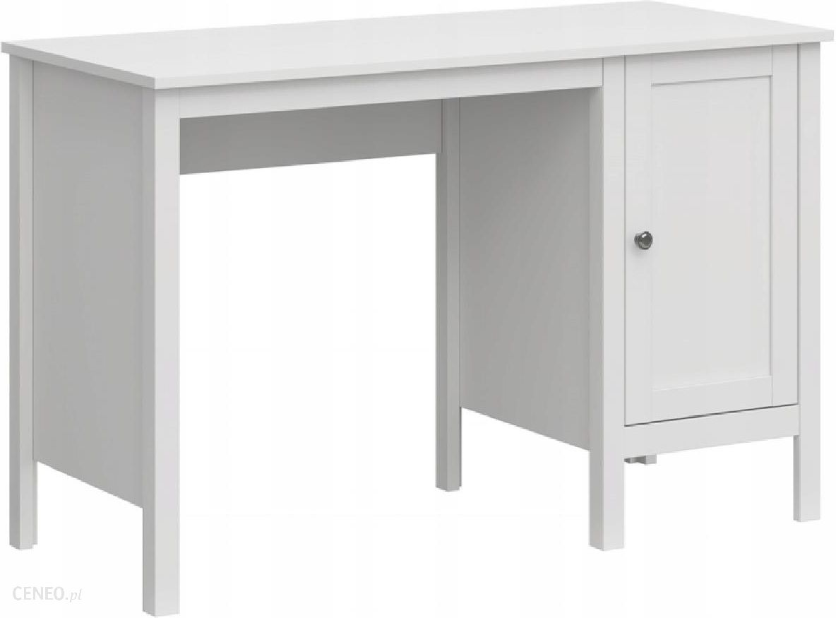 Biurko Białe Z Półkami Farge – Meble